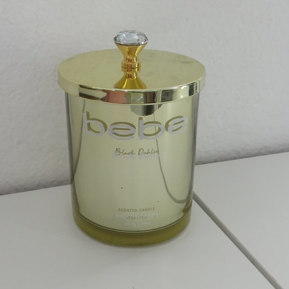 bebe | Accents | Bebe Scented Black Dahlia Candle 6oz | Poshmark